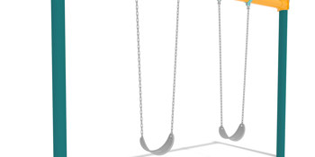 Single Post Playground Swings - for Schools & Parks