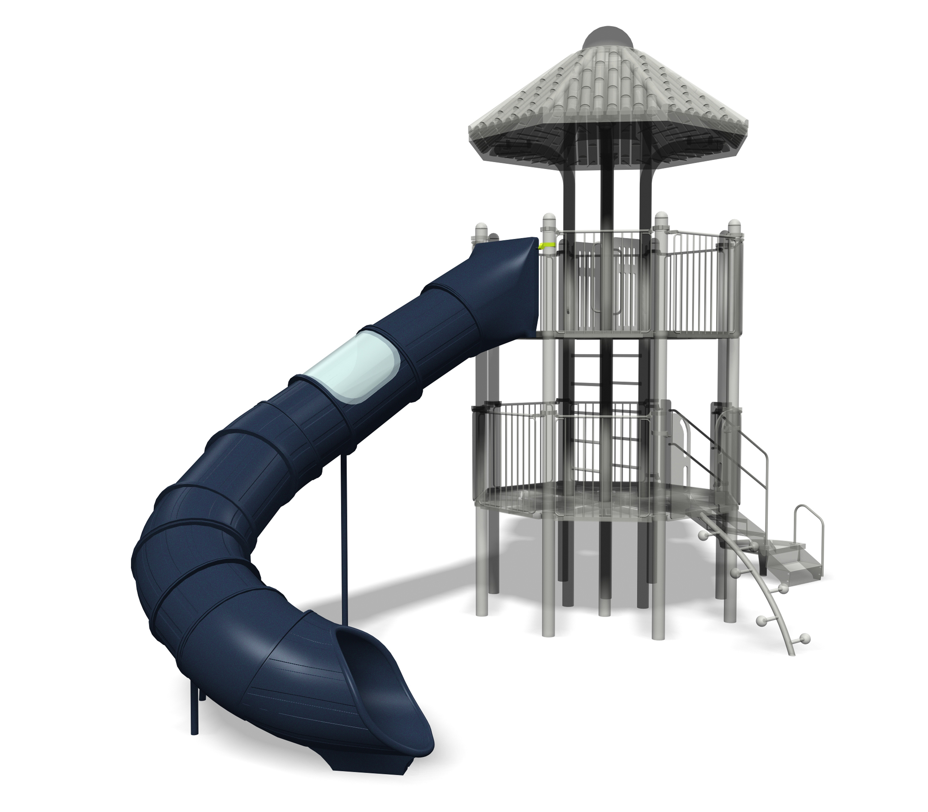 10' Tower El Slide – PlayOdyssey Tower Mainstructure - Landscape Structures