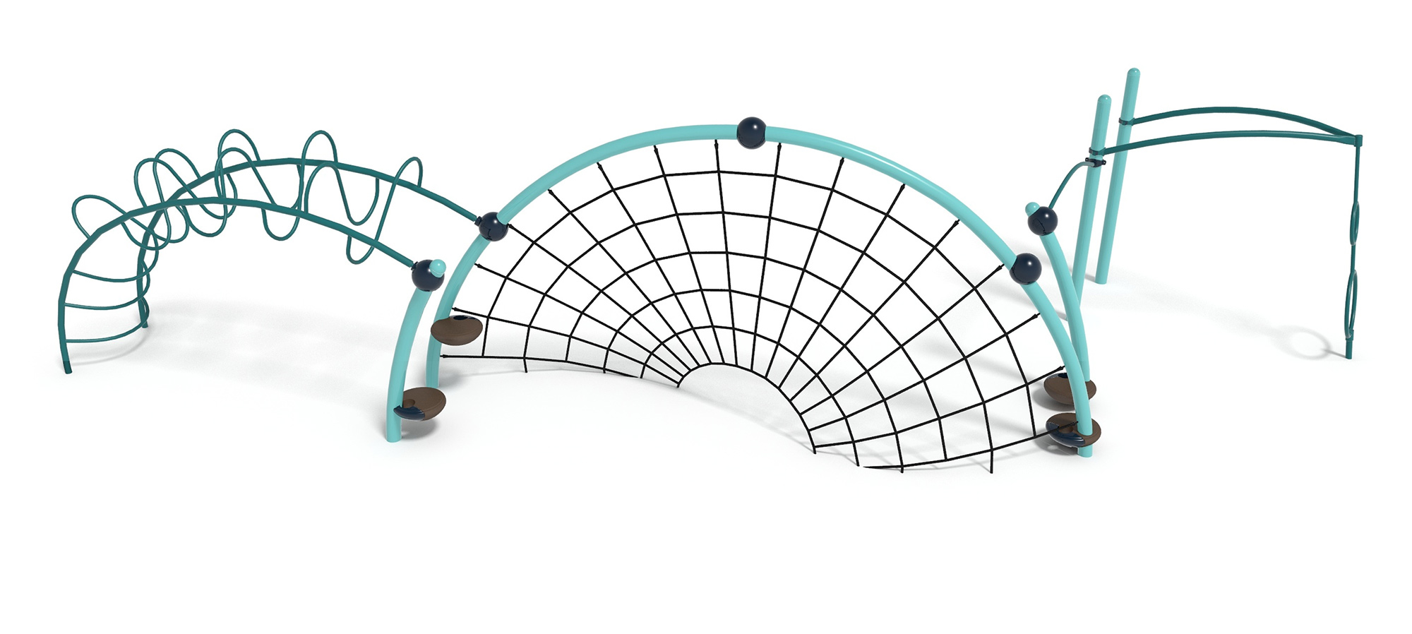 4-Arch Mainstructure with Hemisphere Climber