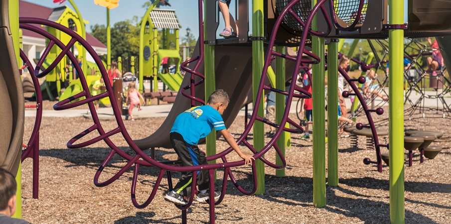 Double Wave Climber - U-Shaped Curved Rung Ladder to Promote Balance ...