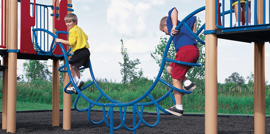 Double Wave Climber - U-Shaped Curved Rung Ladder to Promote Balance ...