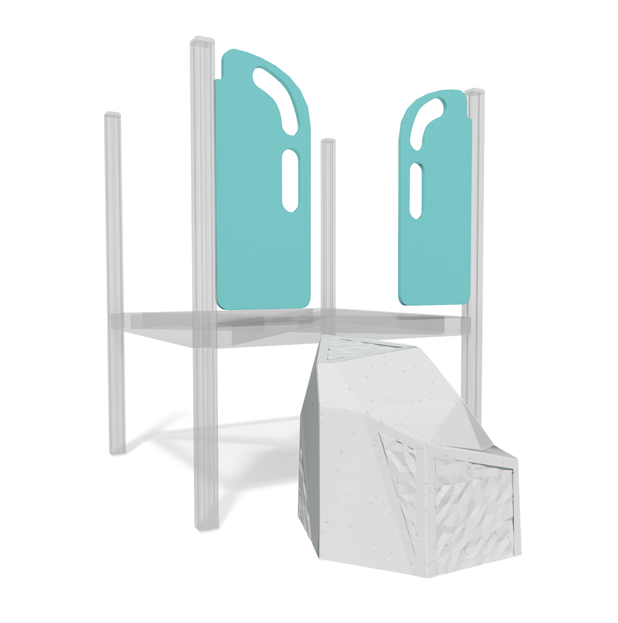 ABC Climber - Inclined Climbing Ramp with Permalene Rails & Handholds ...