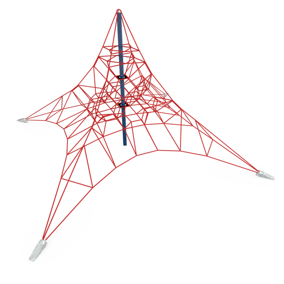 Lunar Burst Net Playground Climbing Structures | Landscape Structures, Inc.