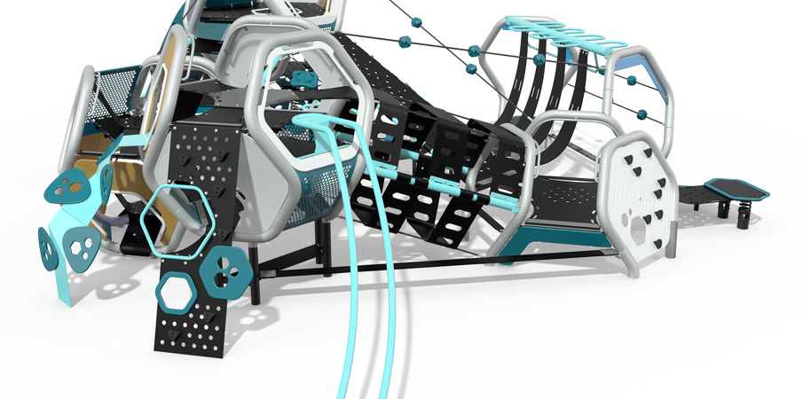 Hedra® Playground Structure - NEW! | Landscape Structures
