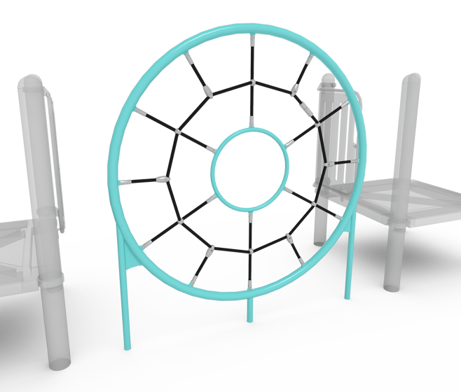 Spider Web Climber - Circular Web Shaped Cable Net Climber
