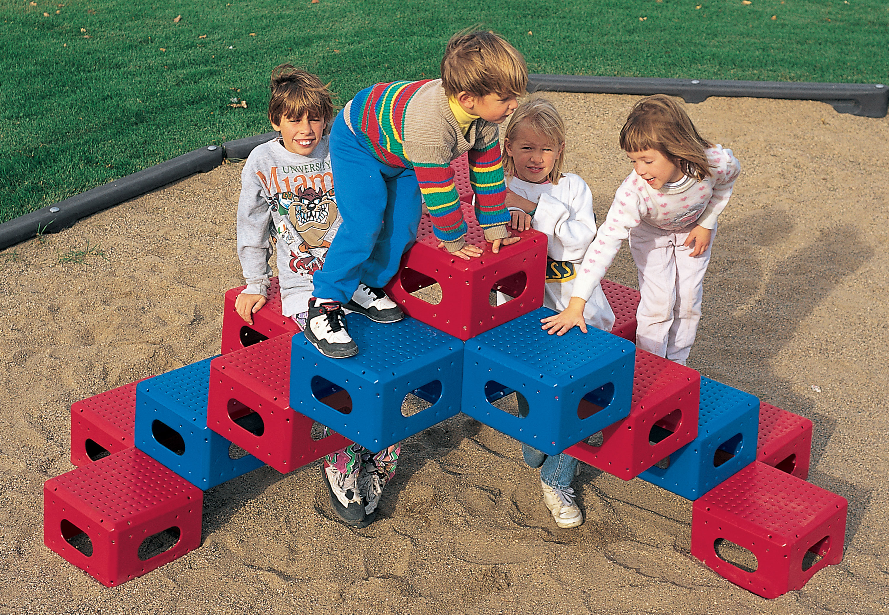 Block Climber - 12 by 8" Configurable Blocks for Large Customized Play ...