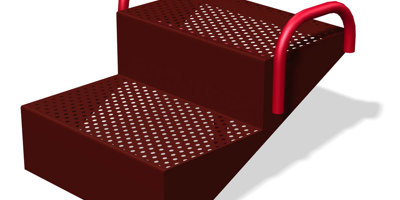 Playground Access Wedge for Handicap Access - Landscape Structures