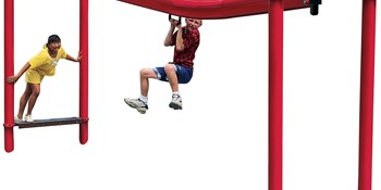 Playground Zip Lines - Freestanding Track Rides & ZipKrooz - Landscape ...