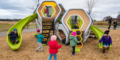 Hedra™ EN Playground Climbing Structure - Landscape Structures ...