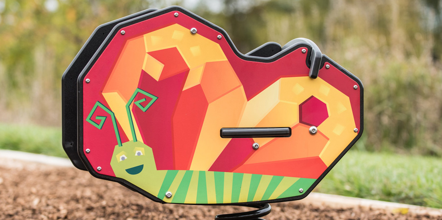 DigiRider® Butterfly Sit-In Playground Rocker