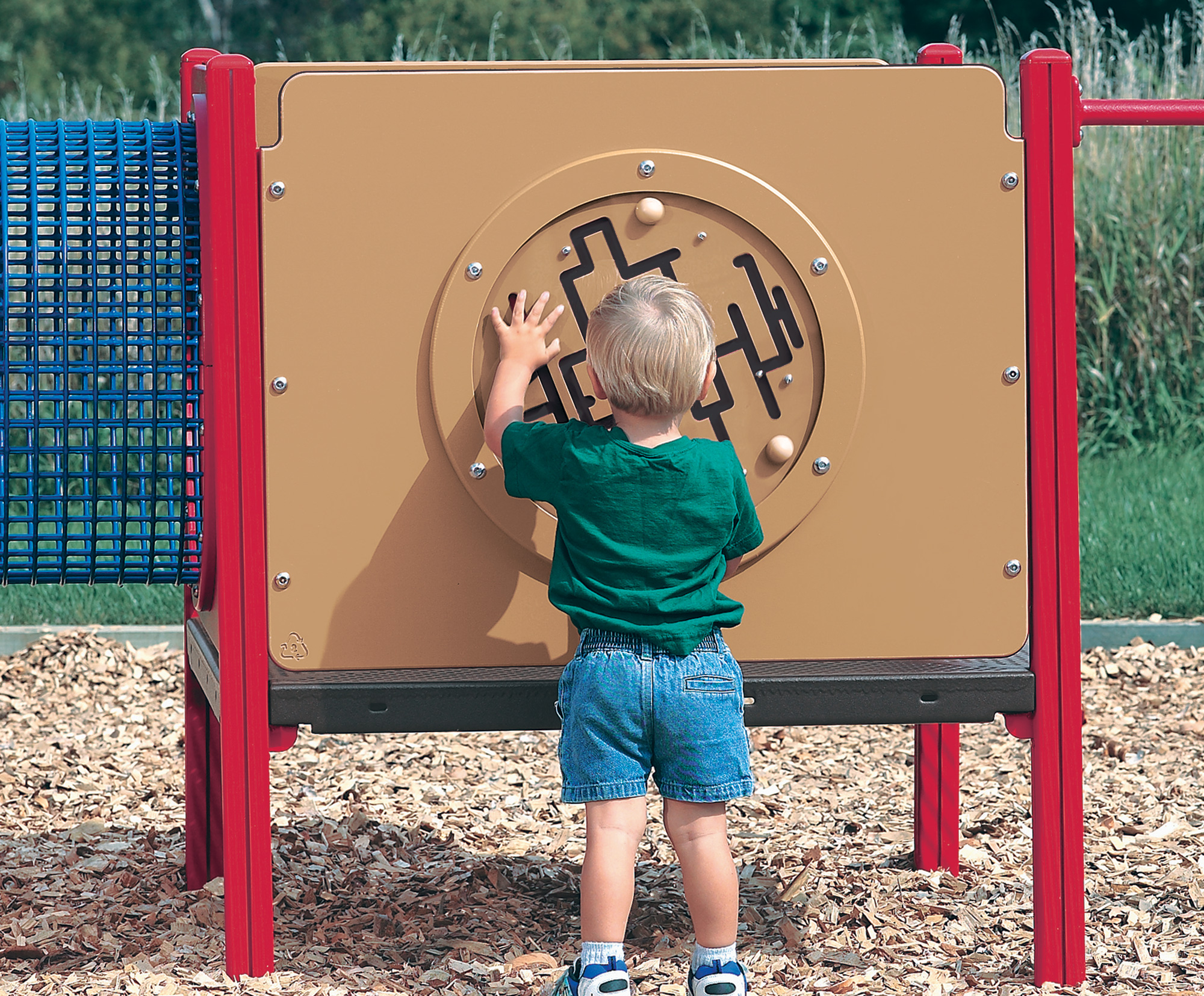 Color Splash Panel - Brightly Colored Wheel - Landscape Structures