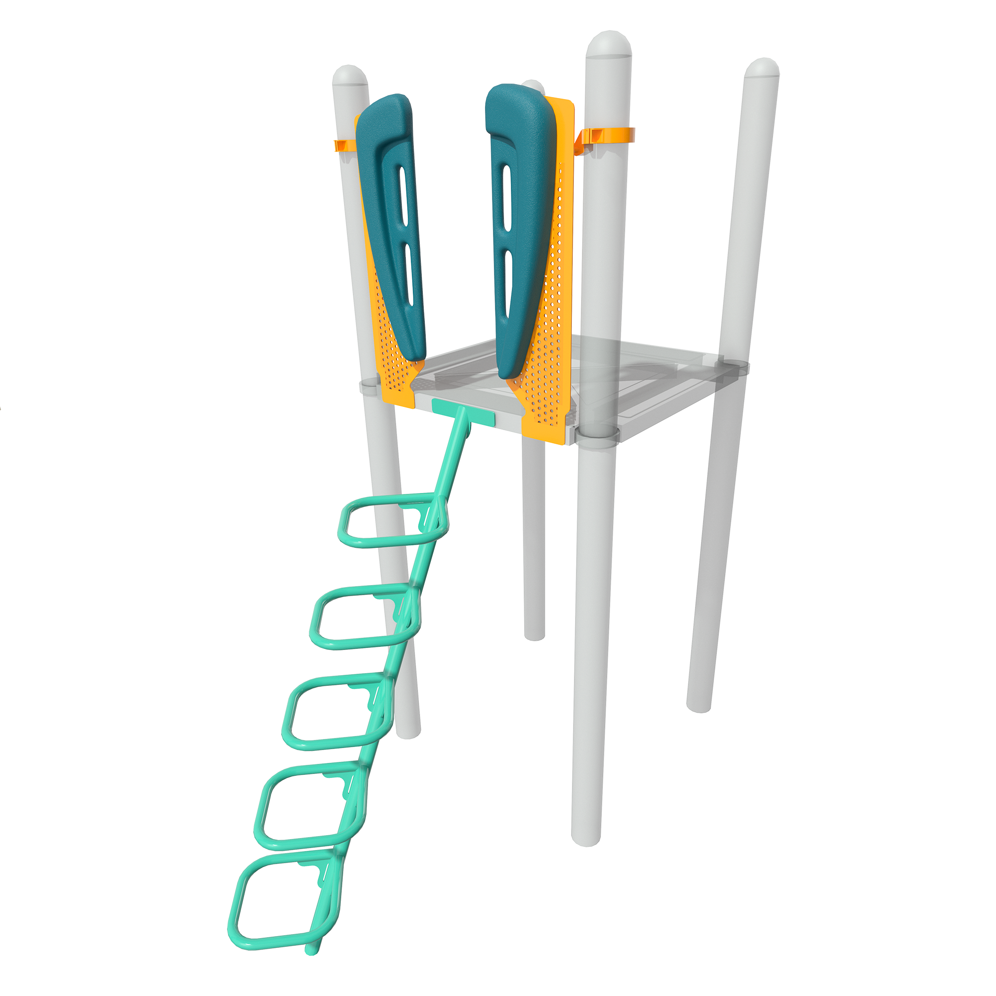 Square Loop Incline Climber with Vibe Handholds - NEW! | Landscape ...