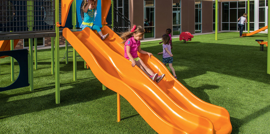 Double Wavy Slide - Double Slide with Waved Track and Dual Scoop Hood ...
