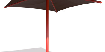 SkyWays® Single Post Pyramid - Shade Structures