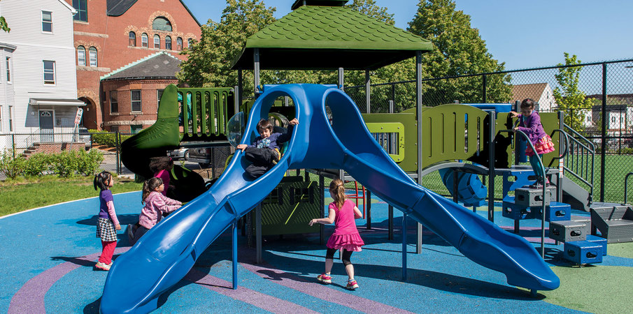 Gemini SlideWinder2 - Small Curved Double Slide for Kids Aged 2-5 Years ...