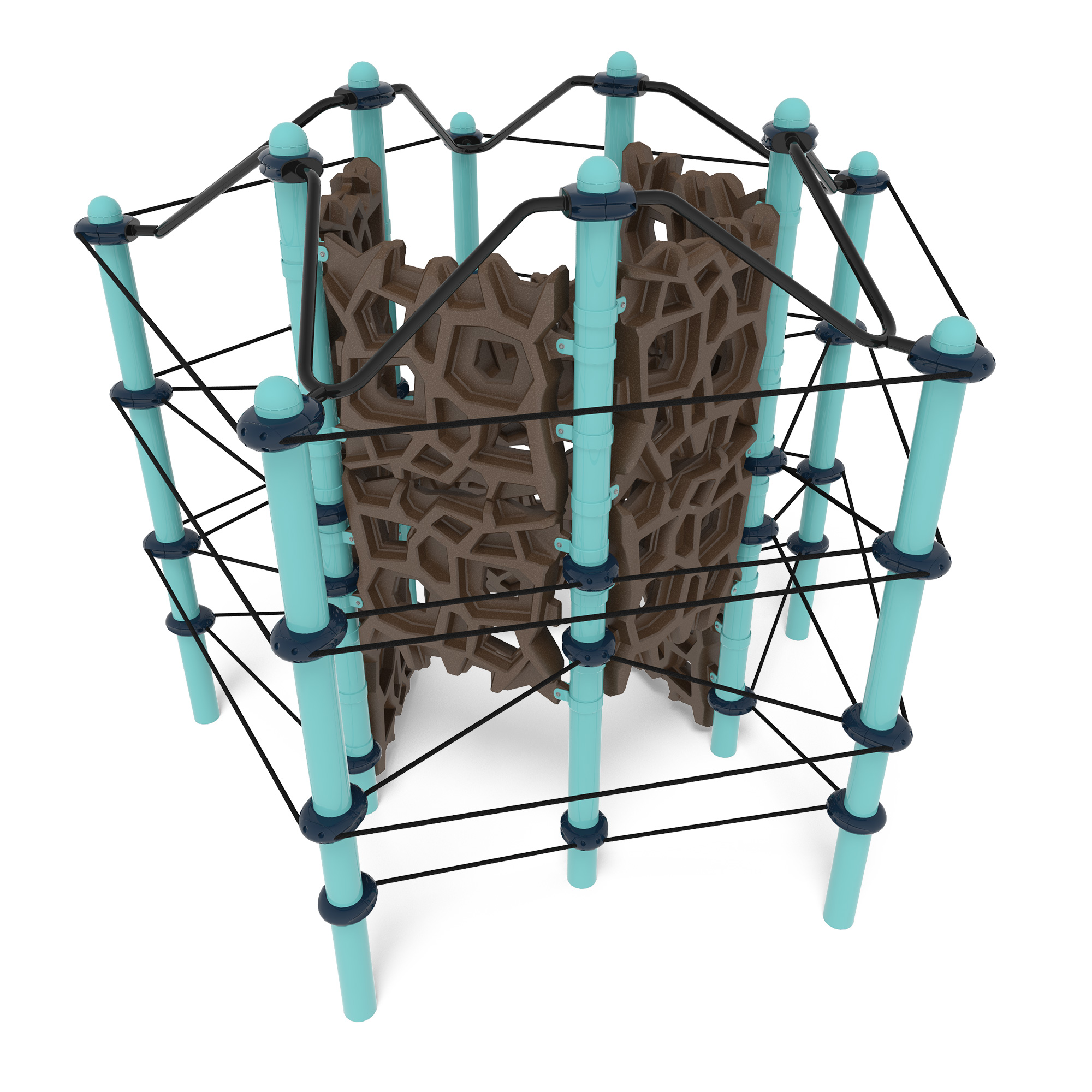 Disc Net™ Climber with Double Swoosh Slide®