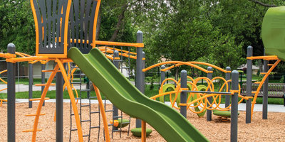 PlayBooster Rush Slide - Durable slide hood & transition platform ...