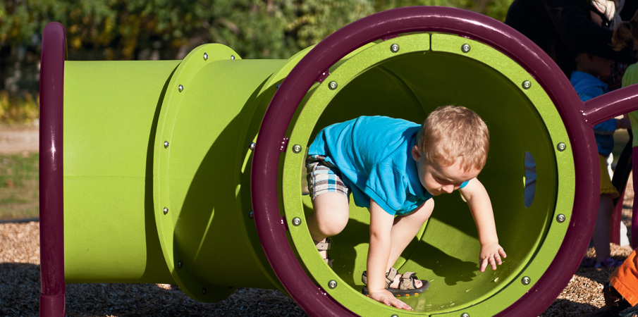 Weevos Wee Crawl Playground Tunnel - Landscape Structures