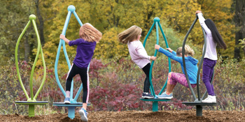 Kids in Motion - Playground Spinners - Freestanding Playground Activities