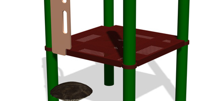 Double Wave Climber - U-Shaped Curved Rung Ladder to Promote Balance ...