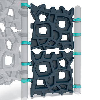 GeoPlex® - Abstract, Geometric Playground Designs - Colorful Panels