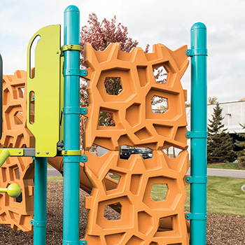 GeoPlex® - Abstract, Geometric Playground Designs - Colorful Panels