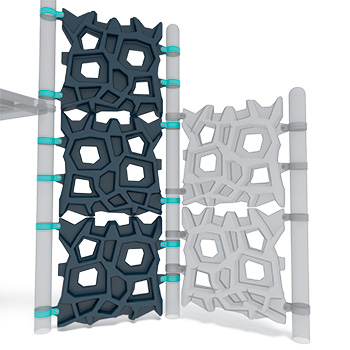 GeoPlex® - Abstract, Geometric Playground Designs - Colorful Panels