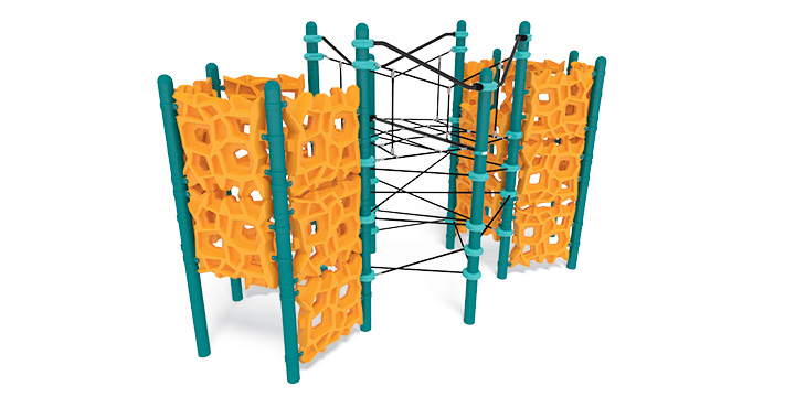 GeoPlex® - Abstract, Geometric Playground Designs - Colorful Panels