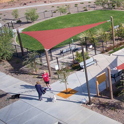 SkyWays Commercial Shade and Sail Products | Landscape Structures