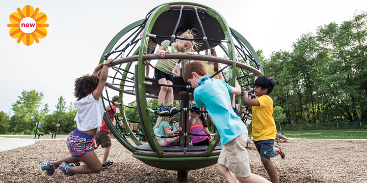 Kids in Motion, Playground Spinners, Seesaws, Rockers