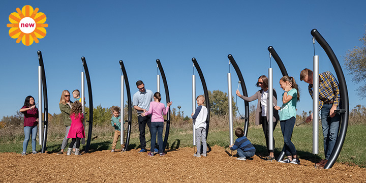 Freestanding Sensory Playground Equipment - Landscape Structures