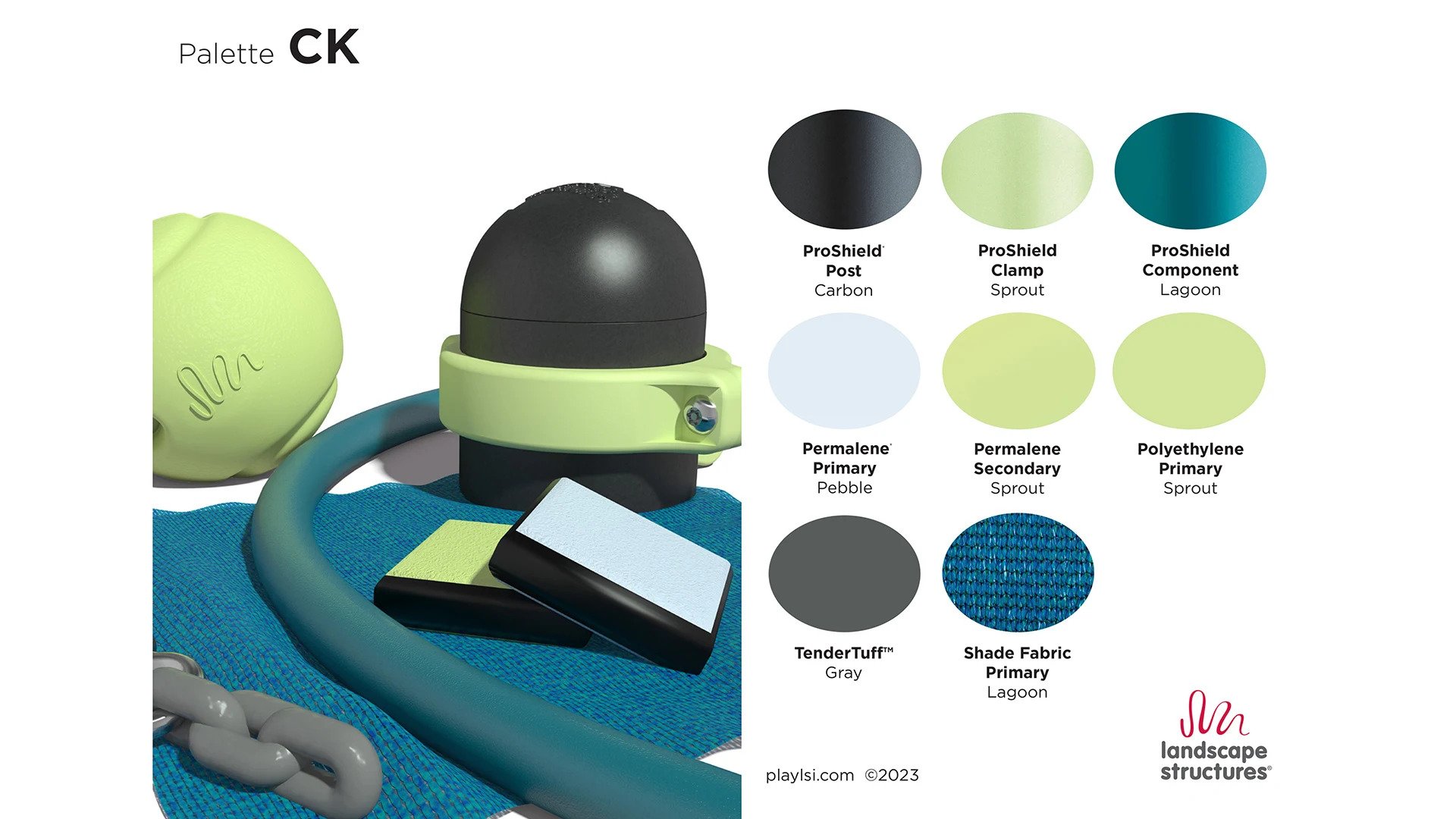 Playground Color Palettes | Landscape Structures