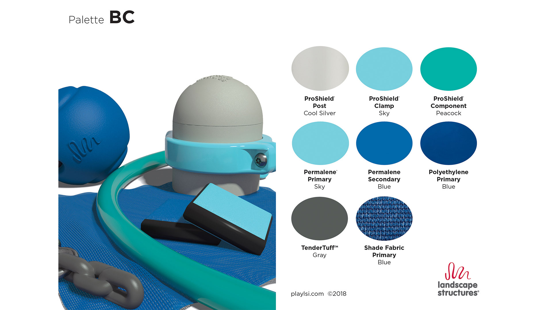 Playground Color Palettes | Landscape Structures