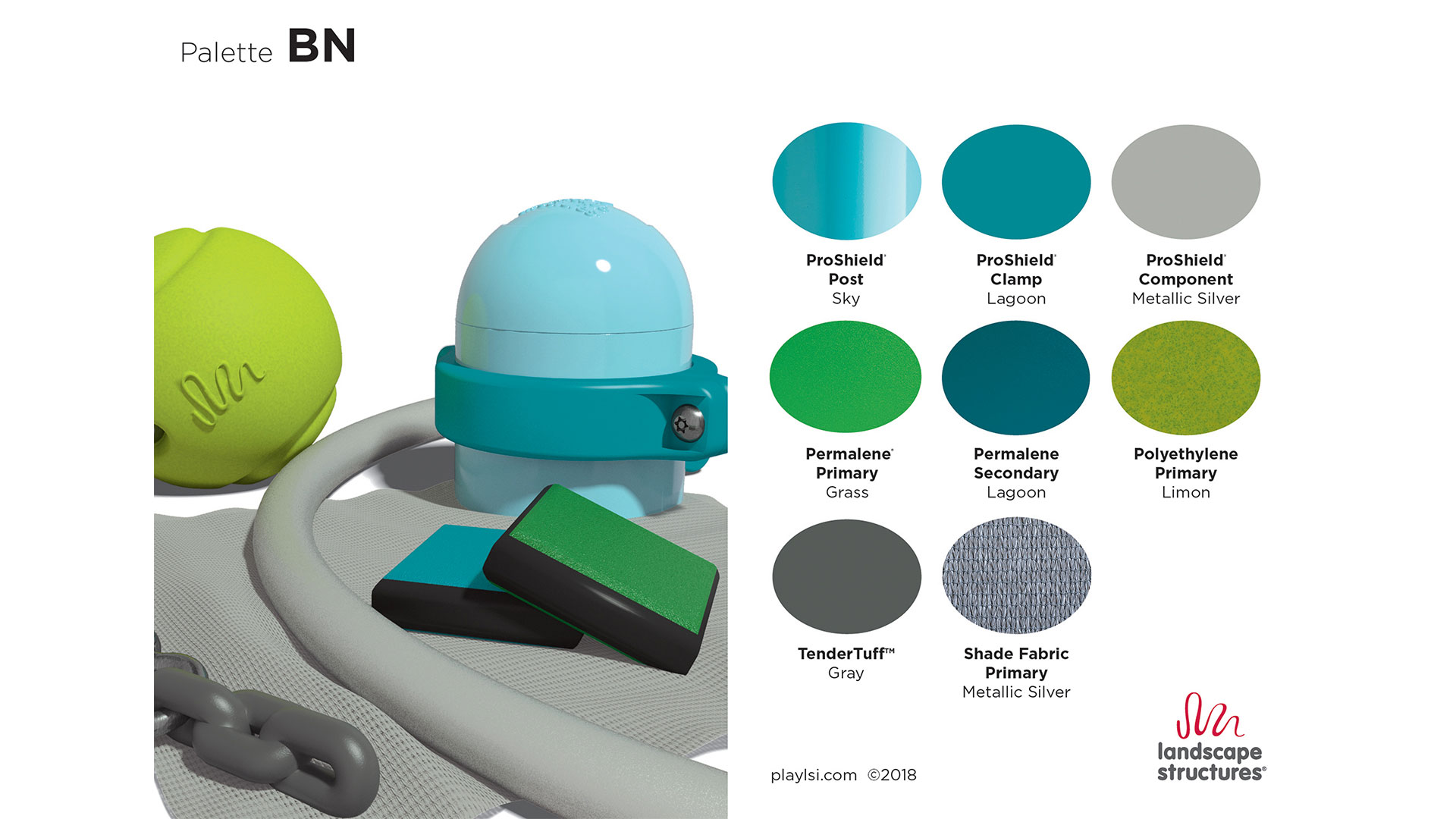 Playground Color Palettes | Landscape Structures