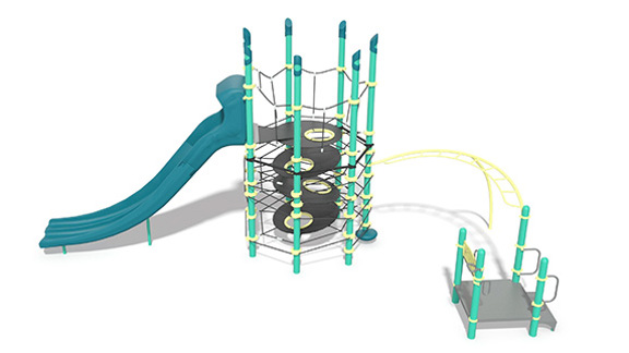 Sketchup® Files for PlayBooster® + PlayShaper® Playgrounds