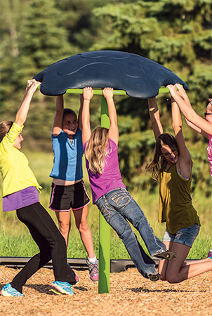 Playground Spinners, Bars & Bouncers for Schools & Parks