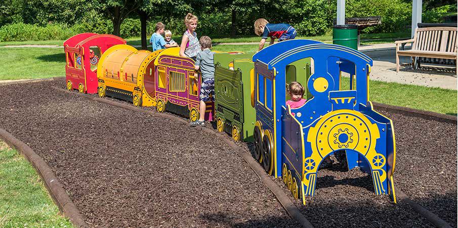 Alexander's Express - Custom Train-Themed Playground