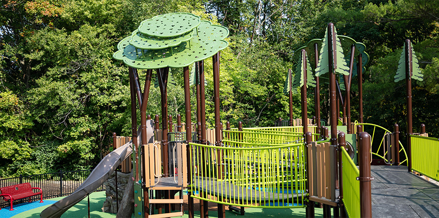 Ames Miracle Field and Inclusive Playground at Inis Grove Park - Nature ...