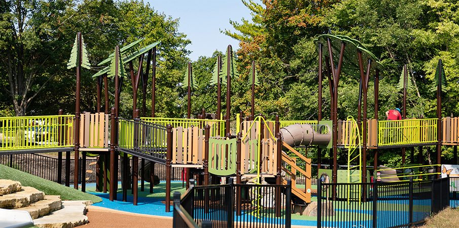 Ames Miracle Field and Inclusive Playground at Inis Grove Park - Nature ...