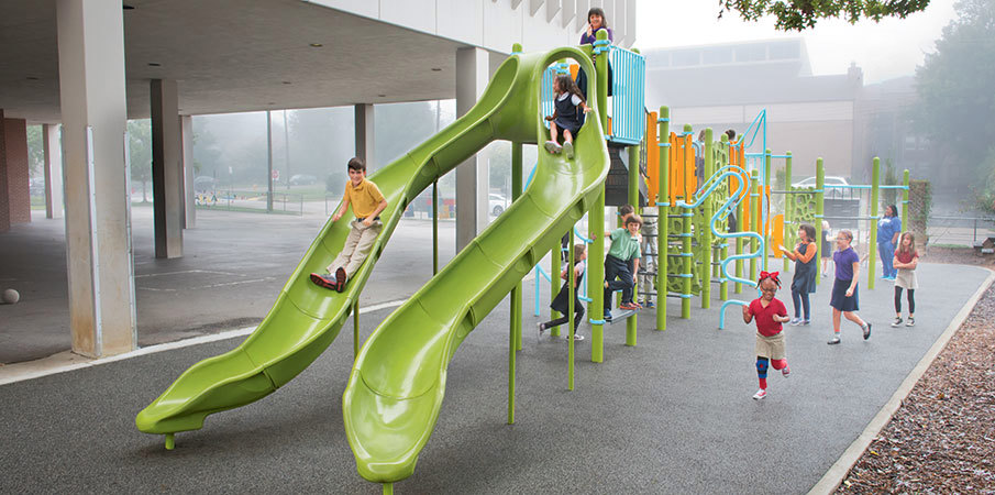 Ashland Elementary School - Linear Playground Design