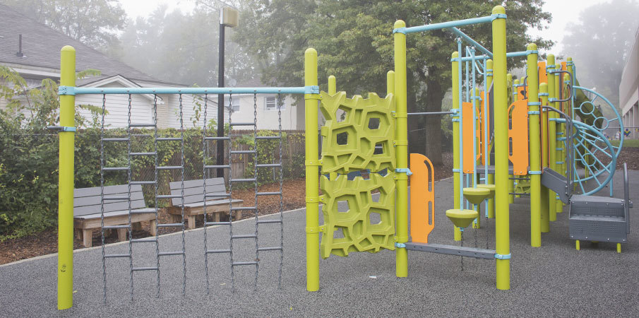 Ashland Elementary School - Linear Playground Design