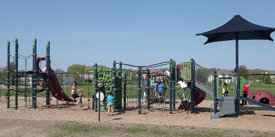 Cherry View Elementary School - GeoPlex® Climber at Cherry View ...