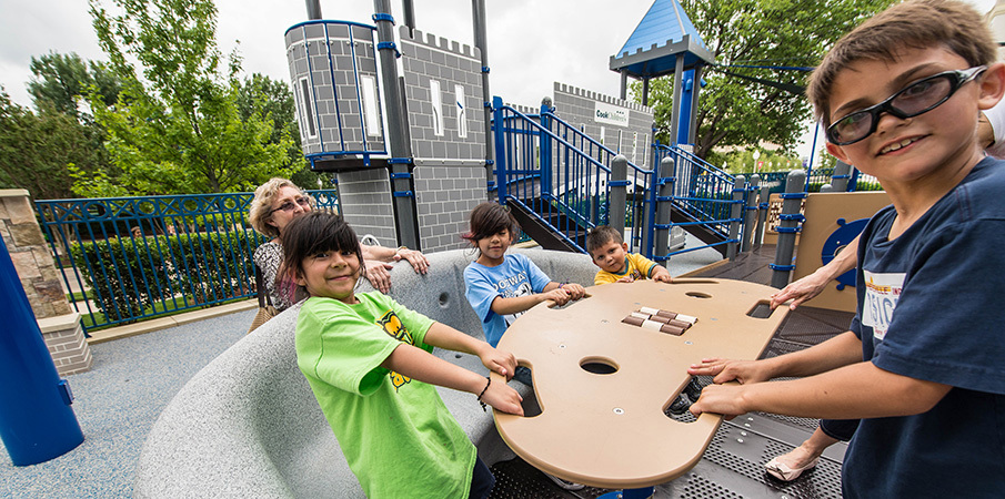 Cook Children's Hospital - Castle-Themed Playground