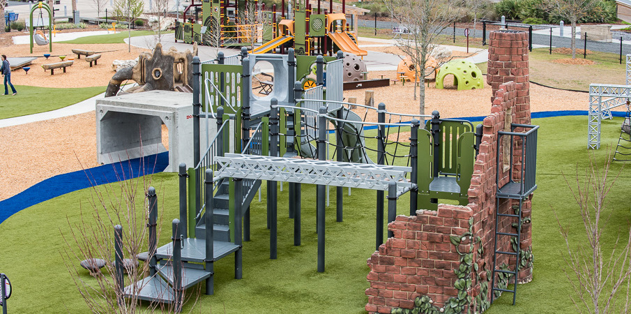 Depot Park - Custom Playground for All Ages