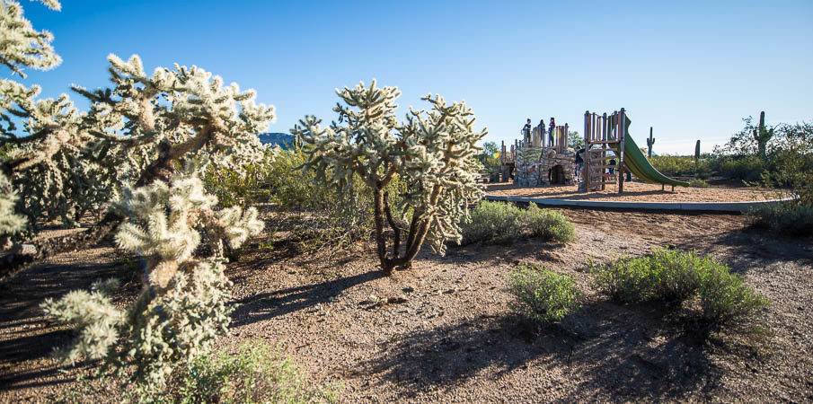 Desert Arroyo Park - Nature-Inspired Playground - Playground Rock Walls