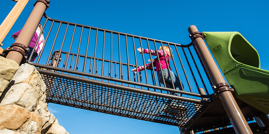 Desert Arroyo Park - Nature-Inspired Playground - Playground Rock Walls