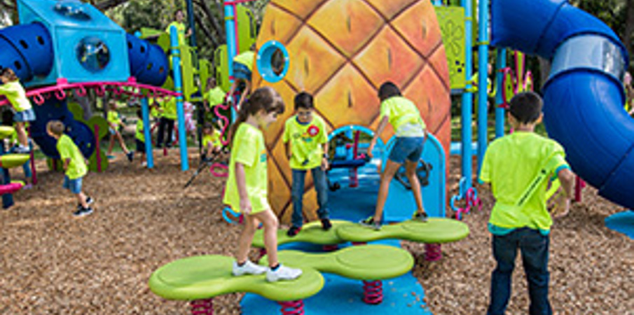 Enterprise Elementary School - Custom "SpongeBob SquarePants" Playground