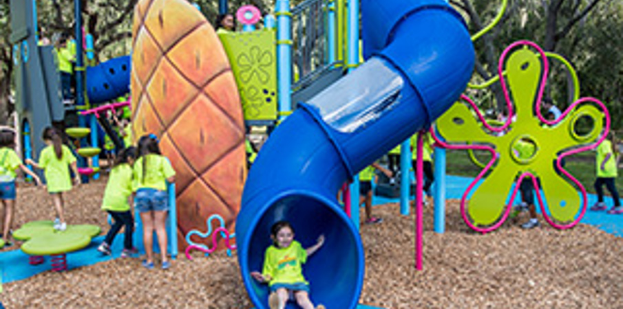 Enterprise Elementary School - Custom "SpongeBob SquarePants" Playground