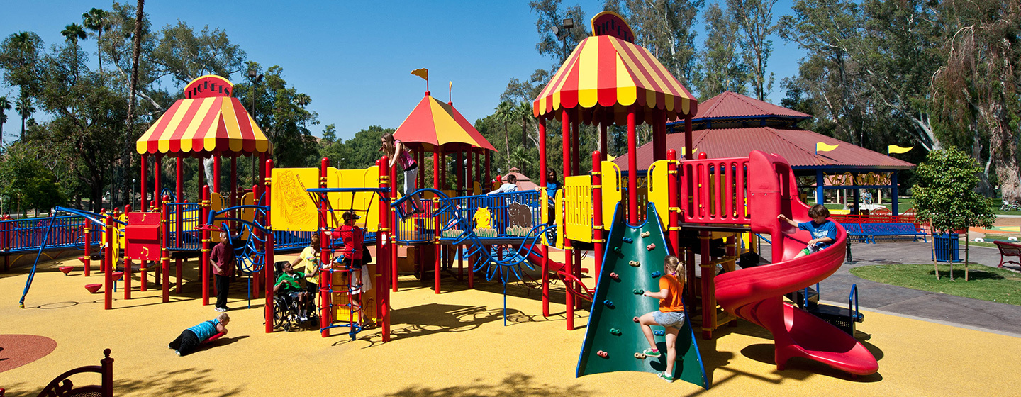 Fairmount Carousel Playground - Carnival-Themed Playground