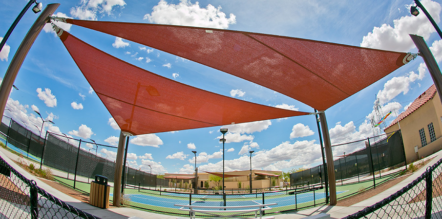 Festival Ranch Pickleball Courts - Sports Court Shade
